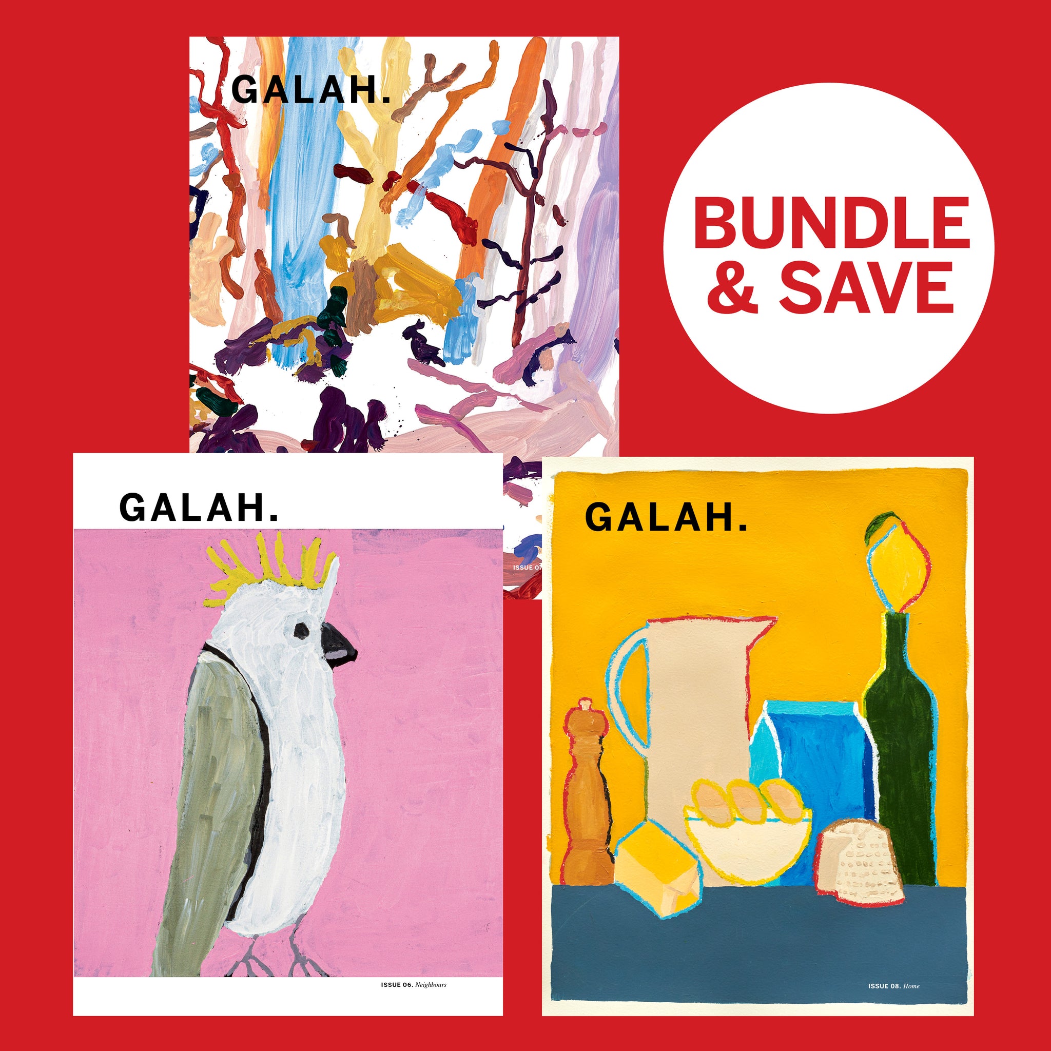 SPECIAL: Galah Issues 6, 7 & 8 – Galah Press